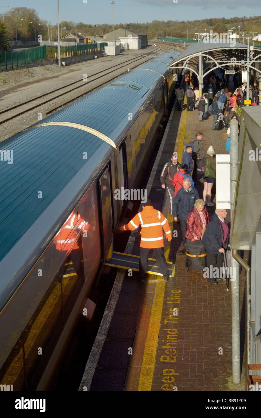 Irish rail mallow train station hi-res stock photography and images - Alamy