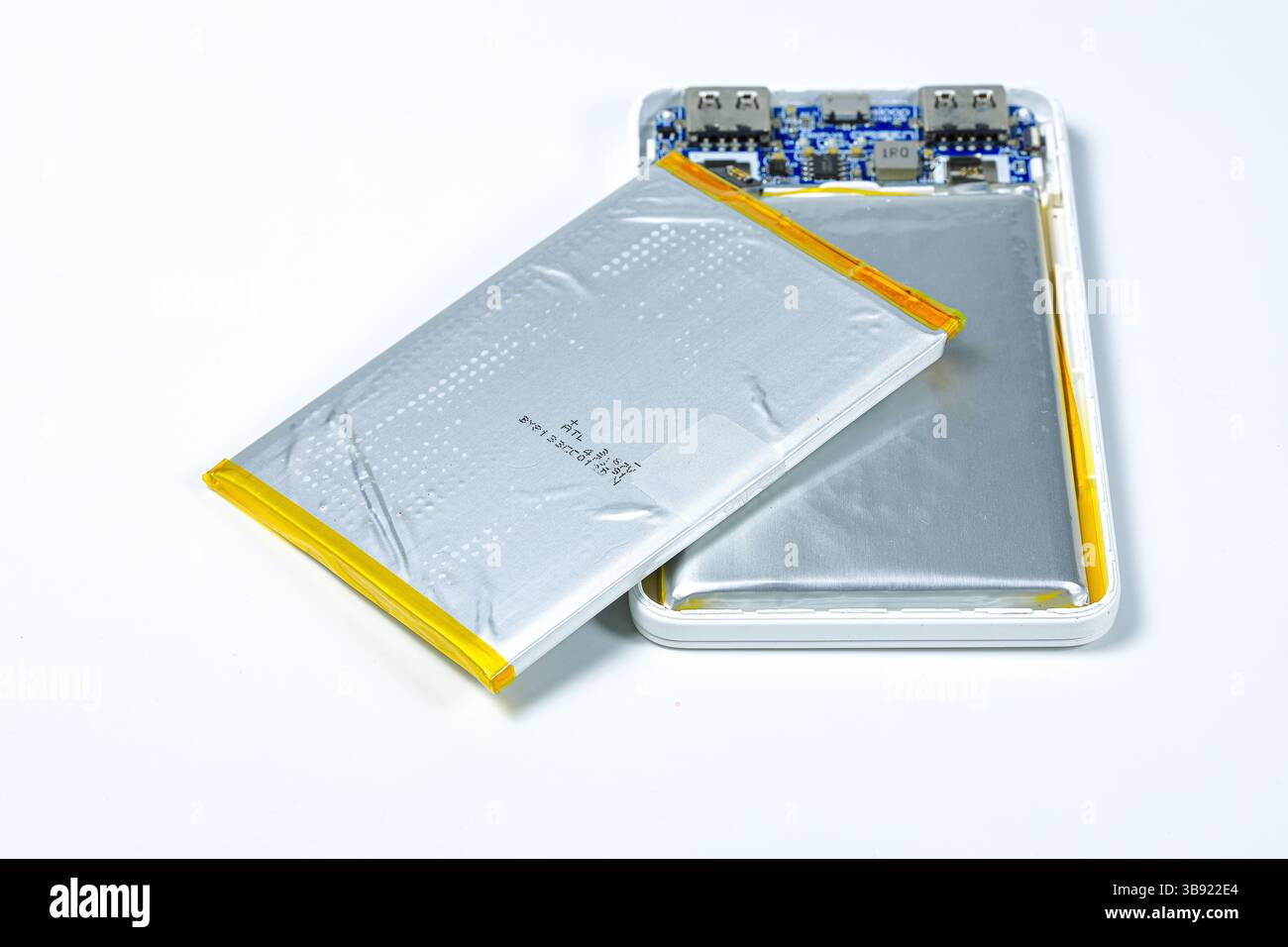 damaged swollen Lithium polymer, Li-ion batteries for mobile device ...