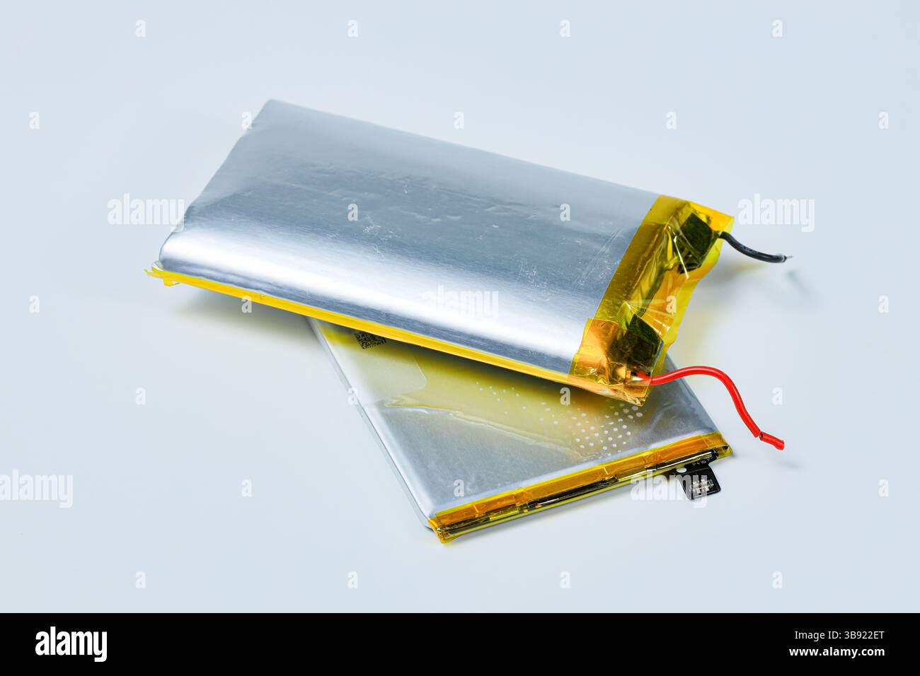 damaged swollen Lithium polymer, Li-ion batteries for mobile device ...