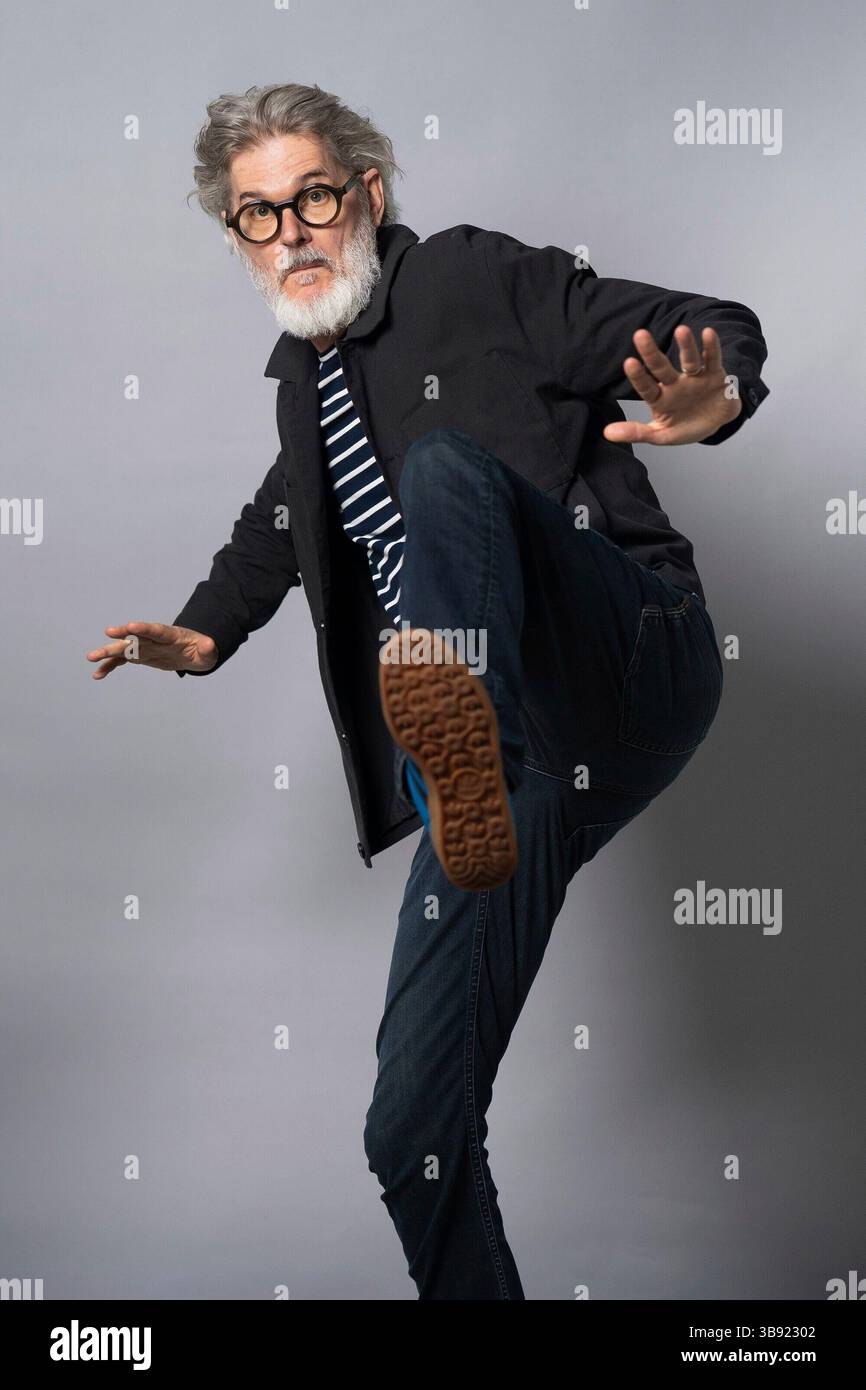 Children's book author Mo Willems poses for a portrait on April 22 ...