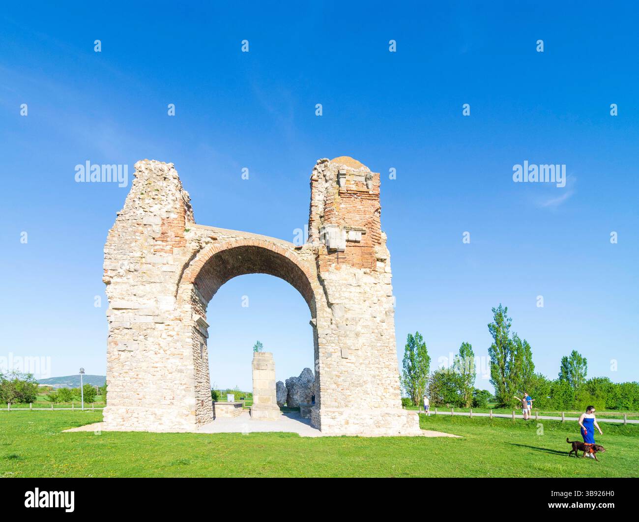 Heidentor Heathens Gate, Pagans Gate partially reconstructed ruin of a ...