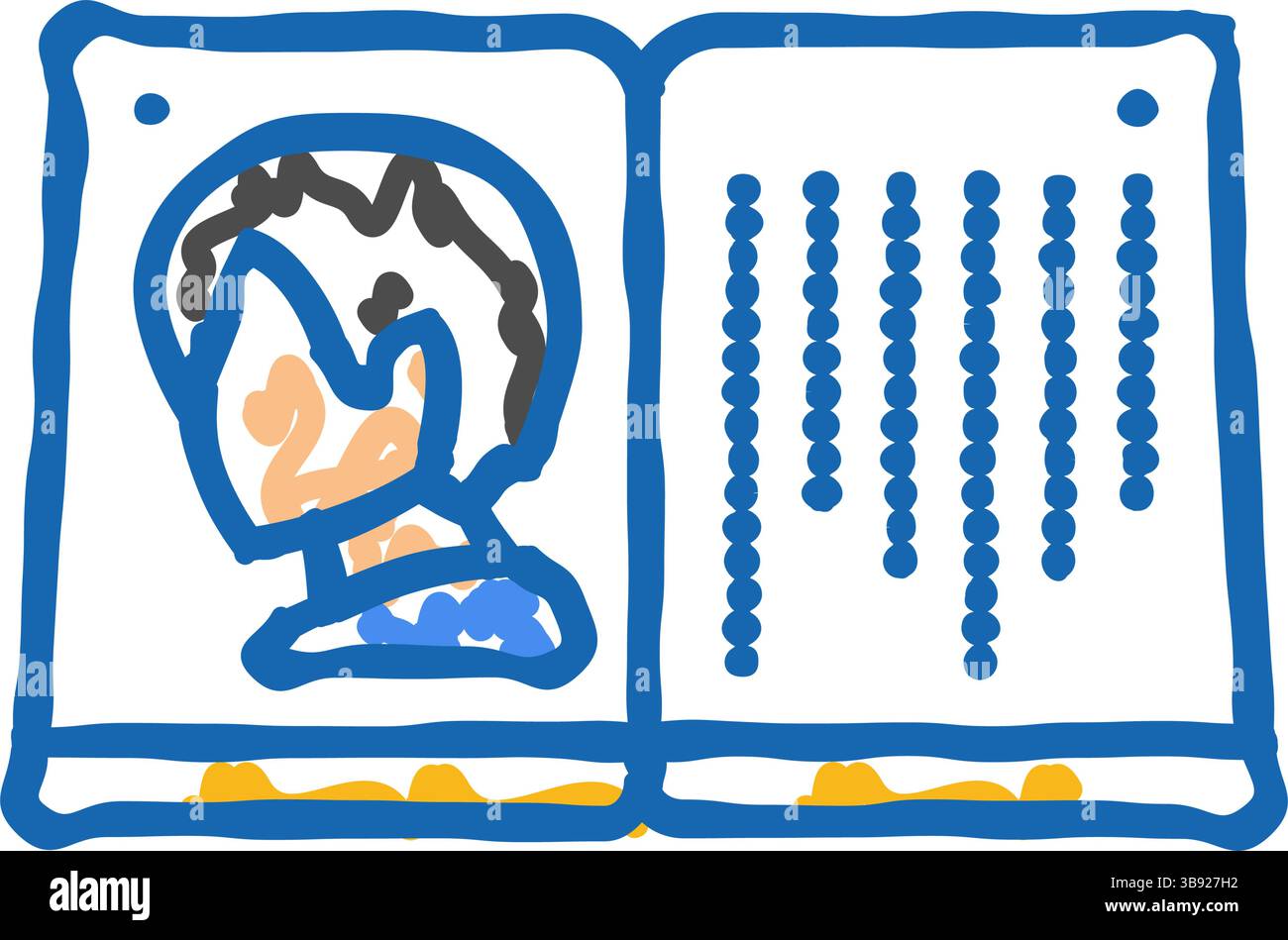 light novel otaku icon doodle illustration Stock Vector Image & Art - Alamy