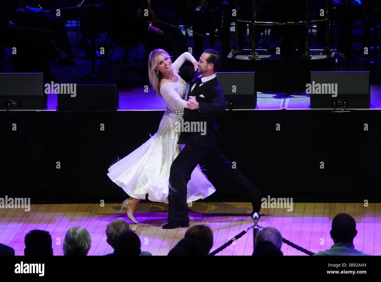 Nadiya Bychkova and James Cutler perform during SSAFA presents VE Day ...