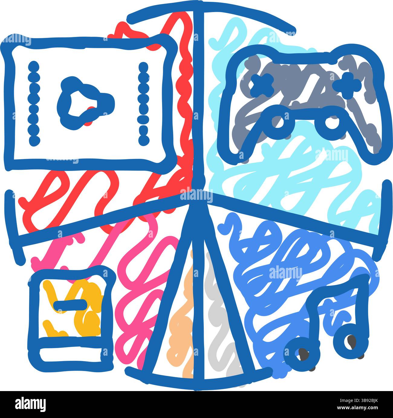 Otaku goods Stock Vector Images - Alamy