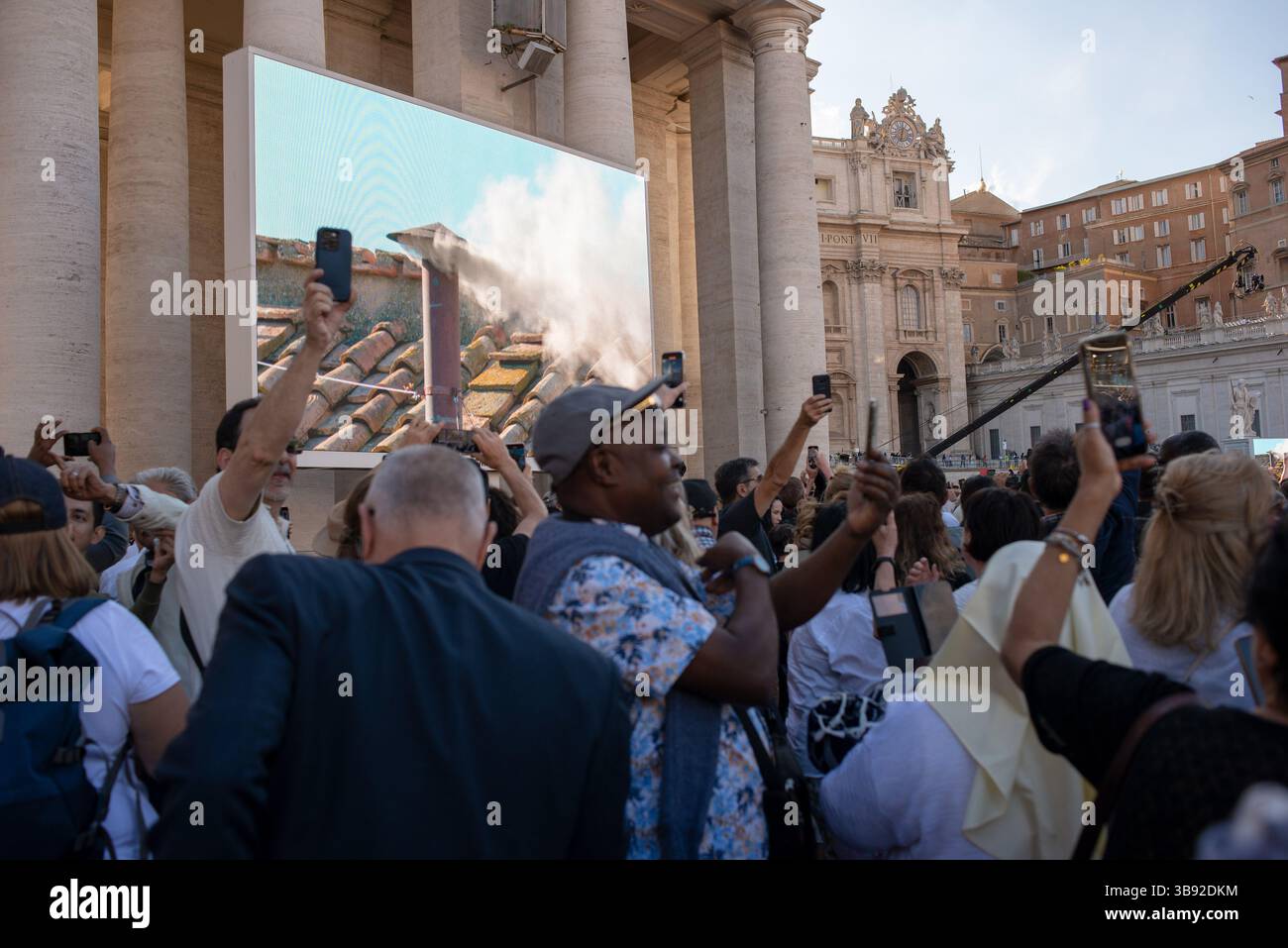 May 07, 2025 - Vatican: Election of Pope Leone XIV. © Andrea Sabbadini ...