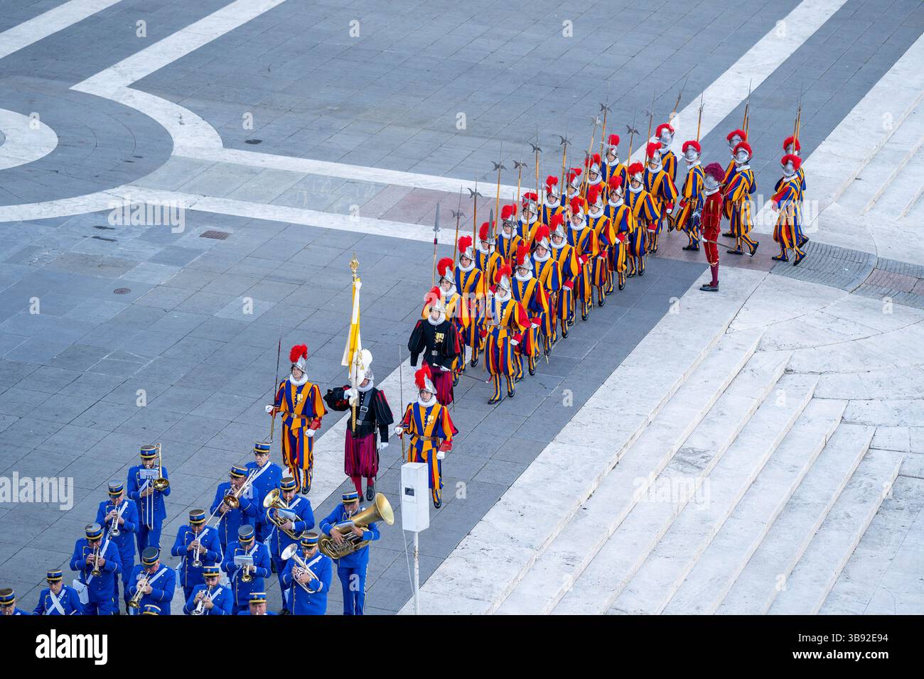 San Pietro, Italy. 08th May, 2025. during the Conclave, St. Peter's ...