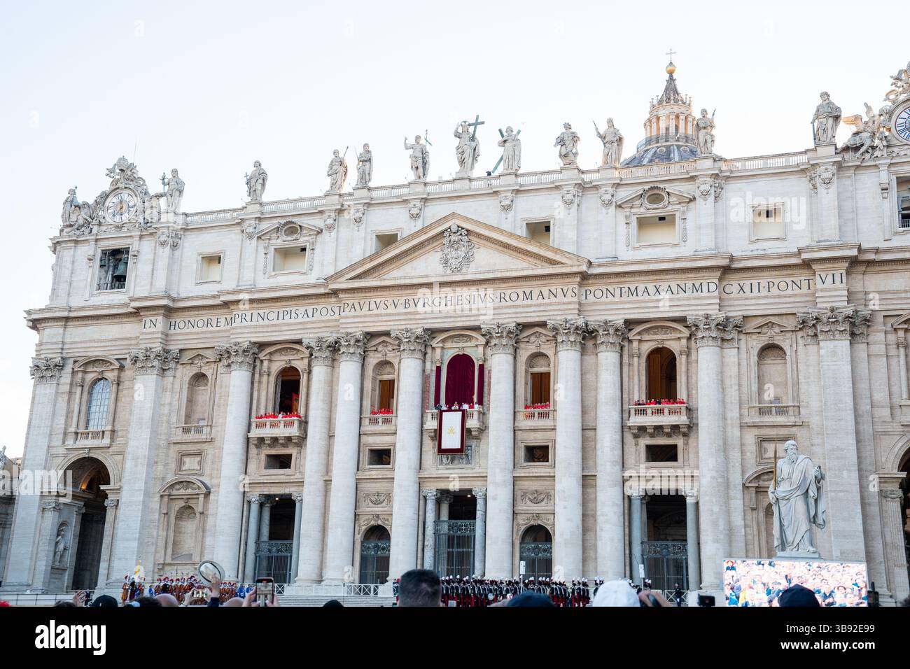 San Pietro, Italy. 08th May, 2025. during the Conclave, St. Peter's ...