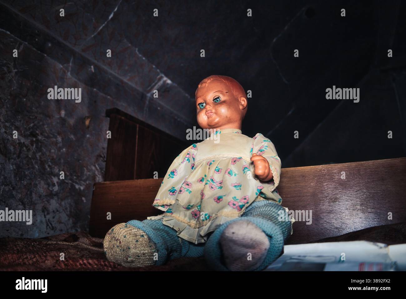 Old abandoned dirty urbex creppy lost place decay Stock Photo - Alamy