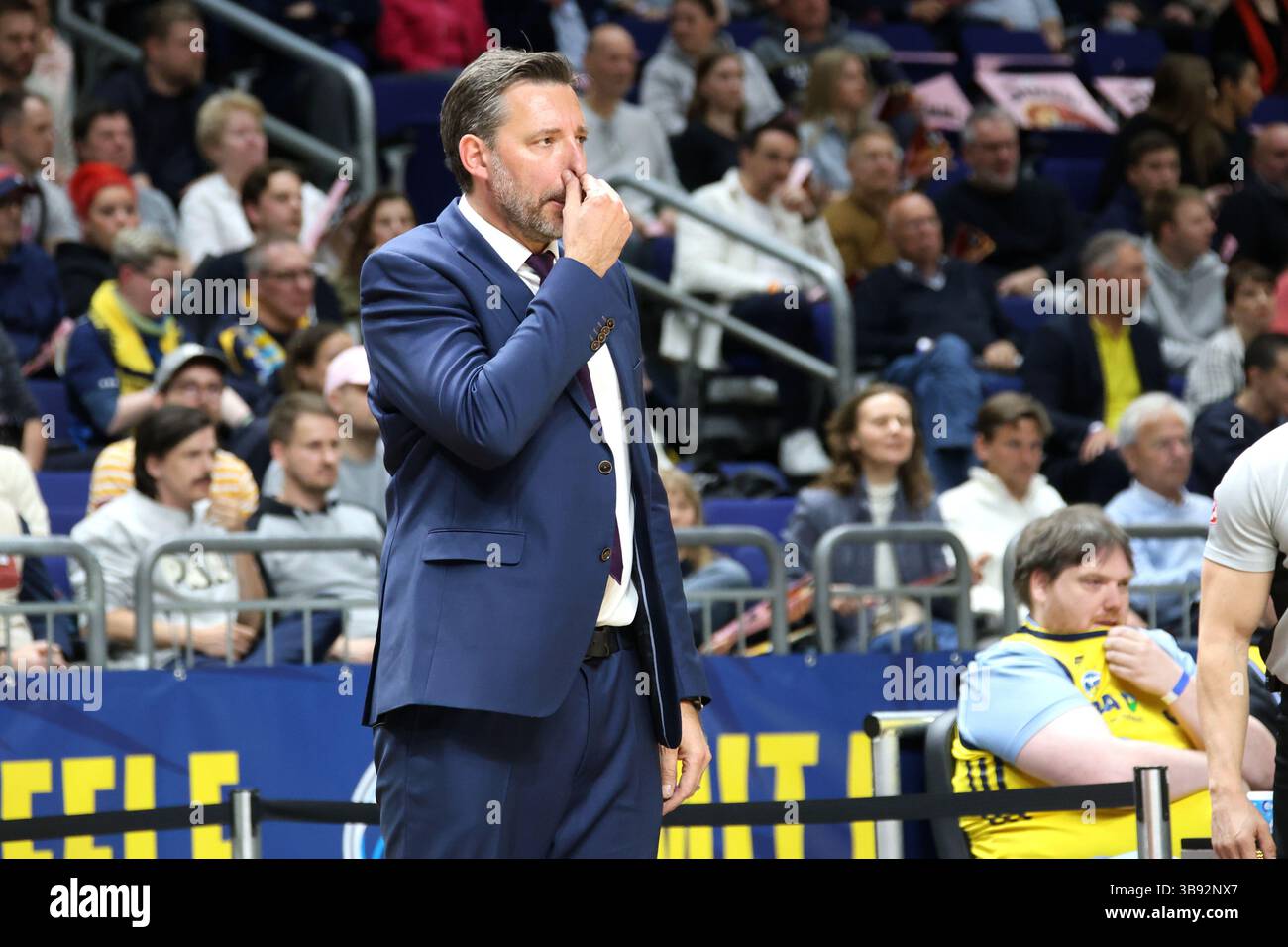 Berlin, Deutschland. 08th May, 2025. 08.05.2025, Uber-Arena, Berlin ...