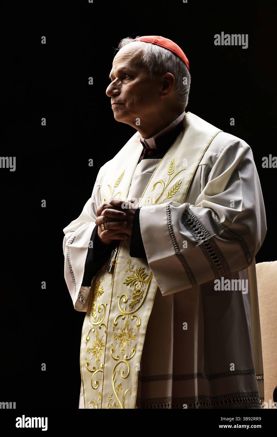 Vatican City. 3rd Mar, 2025. Cardinal ROBERT FRANCIS PREVOST Prefect of ...