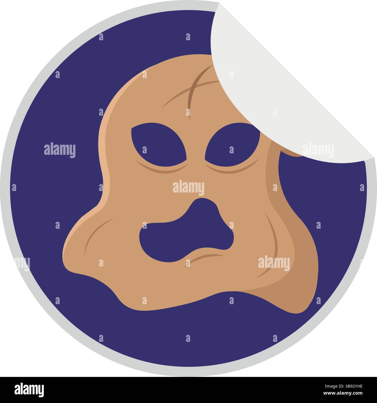 Isolated phantom icon halloween logo cartoon illustration Stock Vector ...