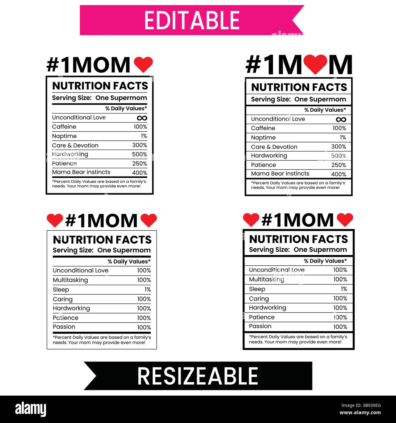 Printable food label Cut Out Stock Images & Pictures - Alamy