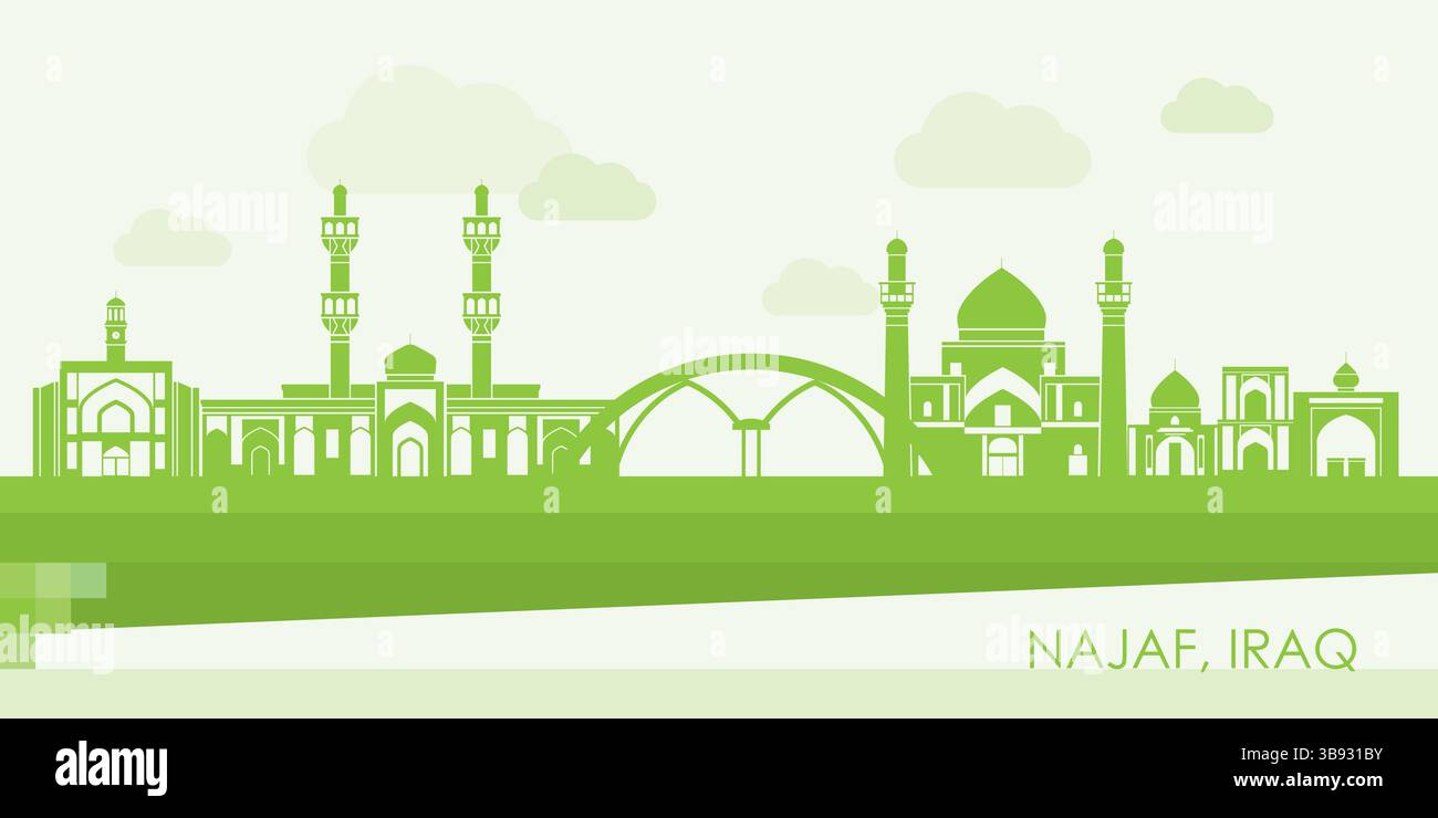 Najaf mosque Stock Vector Images - Alamy