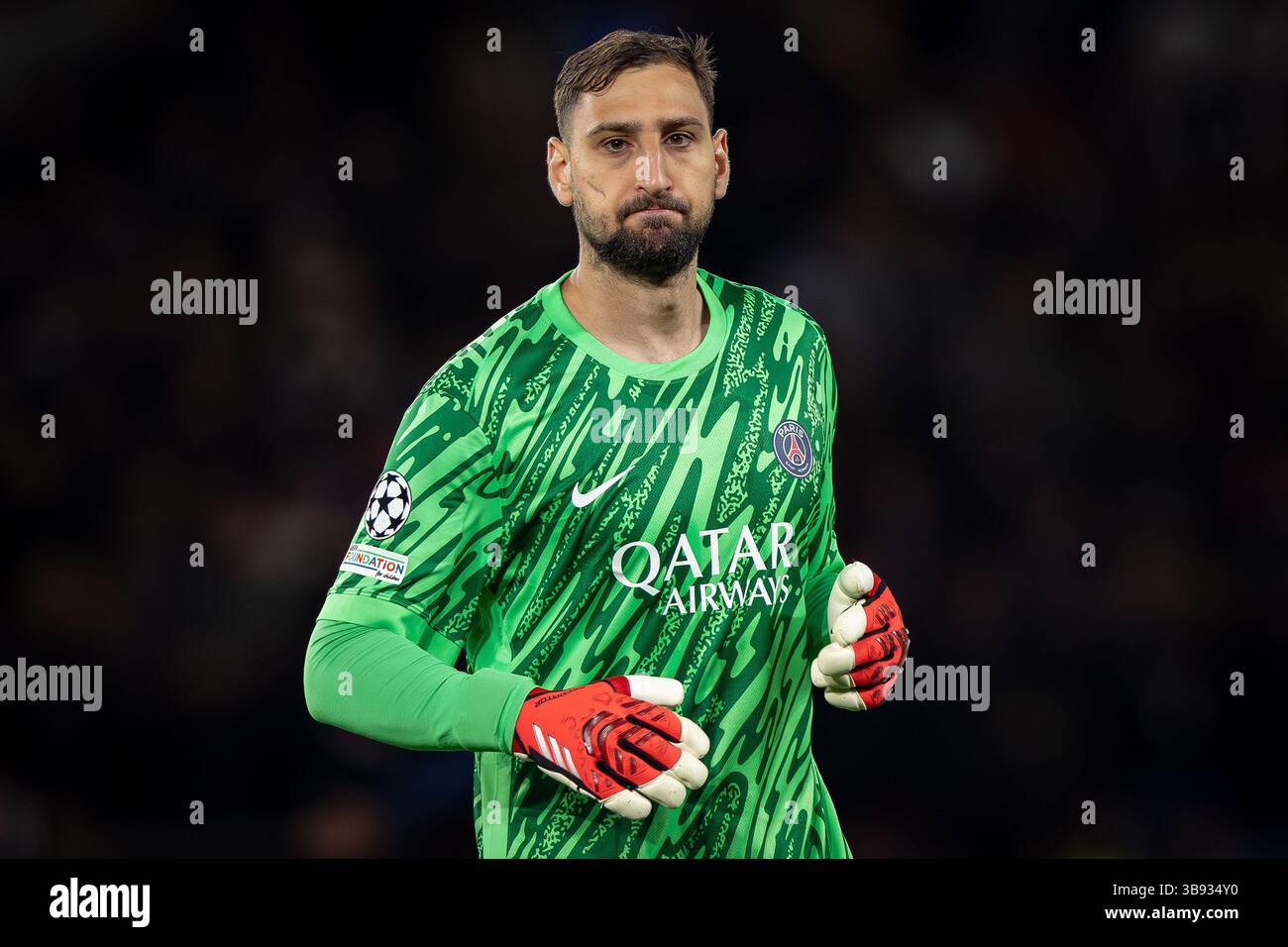 Gianluigi Donnarumma (1) of Paris Saint-Germain during the Paris Saint ...