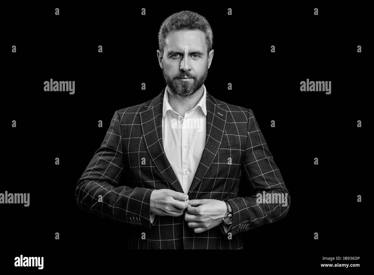 Mature businessman. Business boss portrait of business man. Successful ...