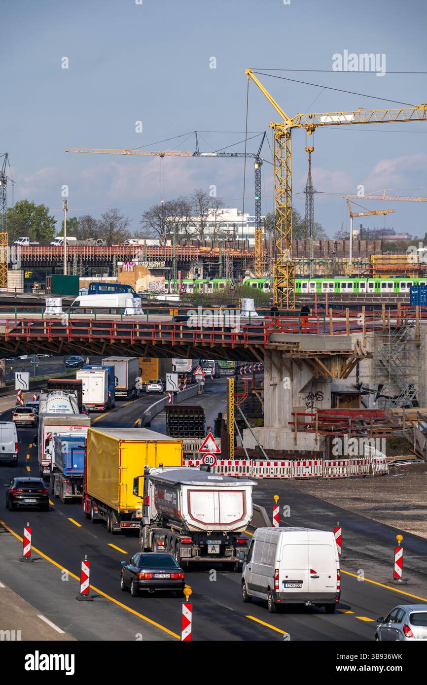 Duisburg-Kaiserberg motorway junction, complete reconstruction and ...