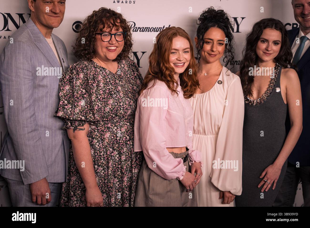 New York, United States. 08th May, 2025. Sadie Sink, nominated for Best ...