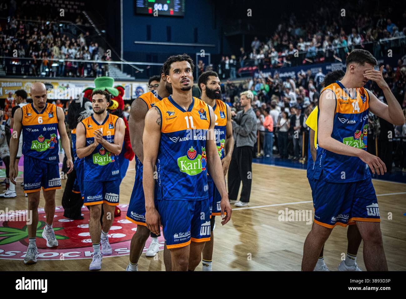 Rostock, Deutschland 08. Mai 2025: 1.BBL - 2024/2025 - Rostock ...