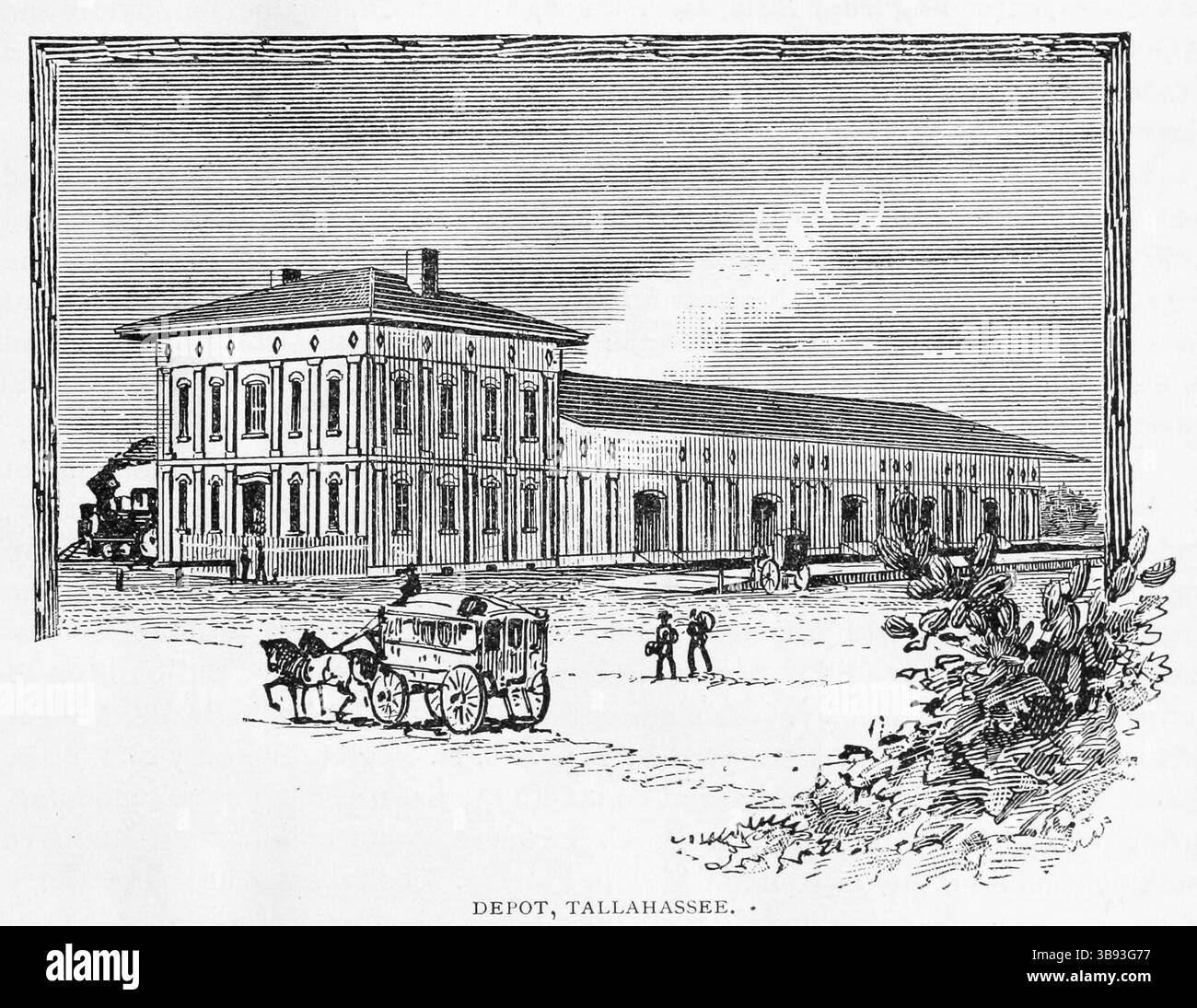 1880s railroad station hi-res stock photography and images - Alamy