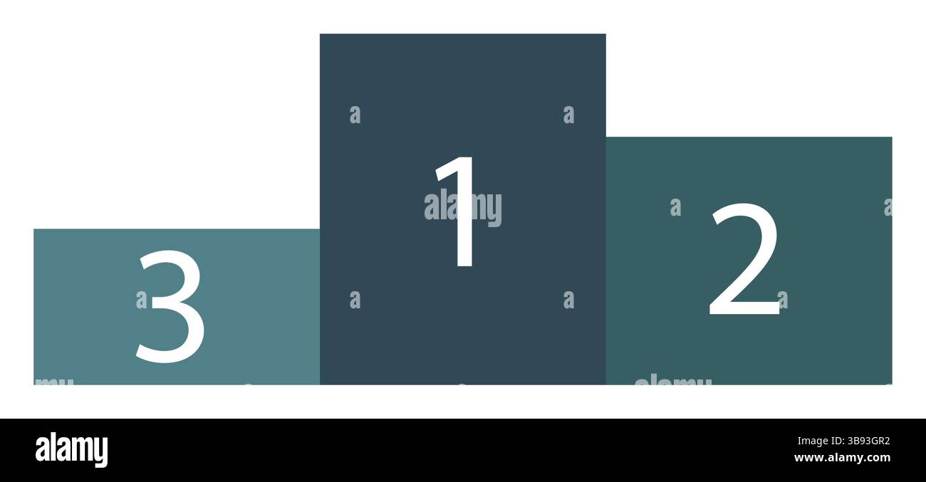 Winners podium ranking icon. Vector illustration Stock Vector Image ...