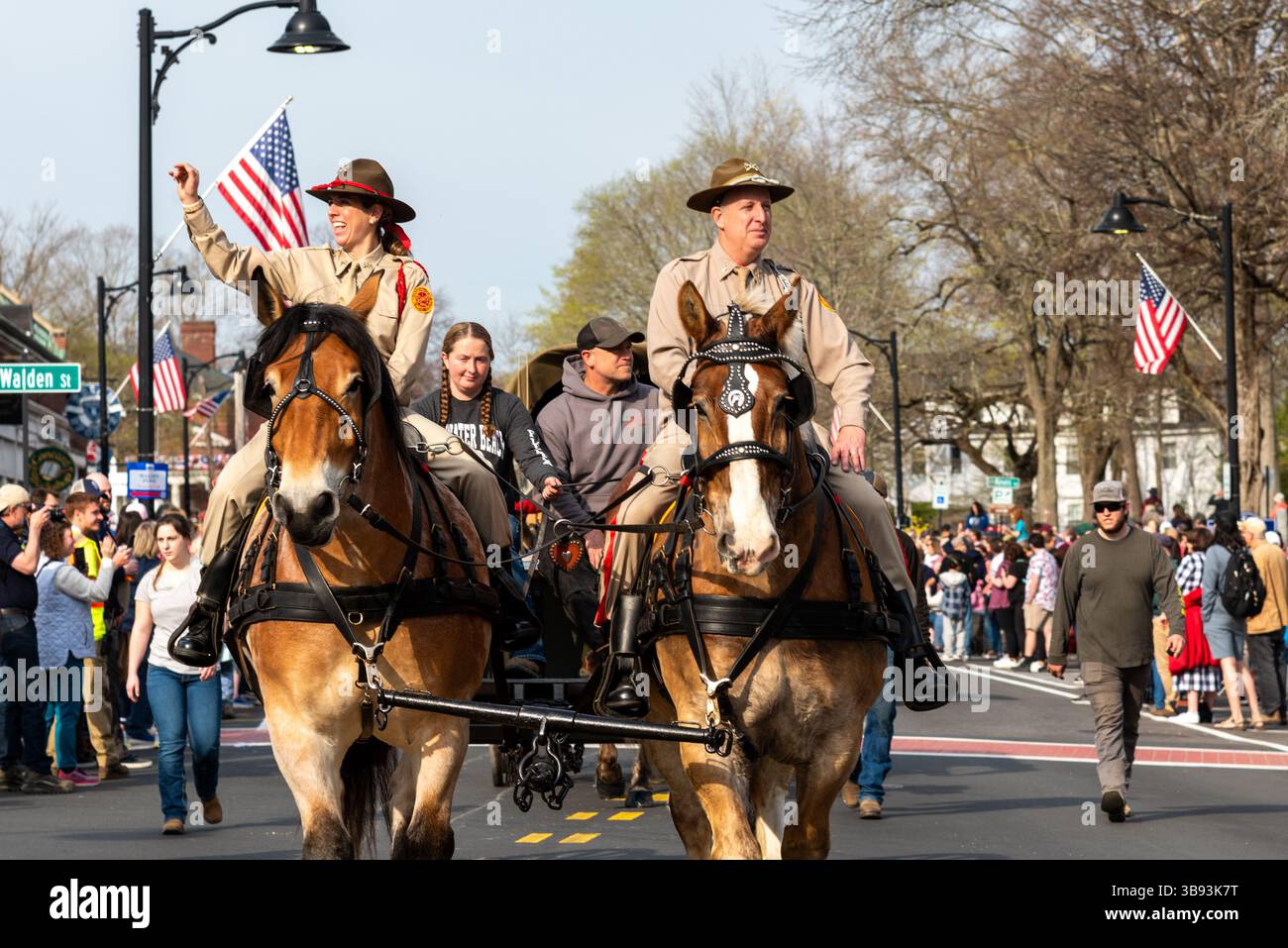 Patriots Day parade and ceremonies celebrating the 250th anniversary of ...