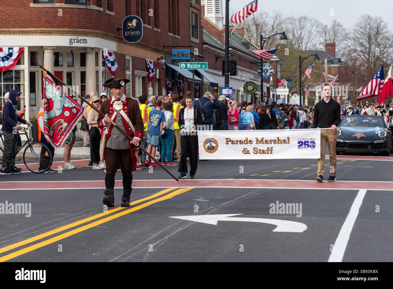 Patriots Day parade and ceremonies celebrating the 250th anniversary of ...