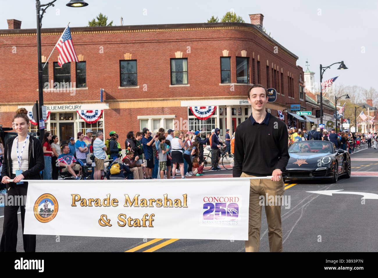 Patriots Day parade and ceremonies celebrating the 250th anniversary of ...