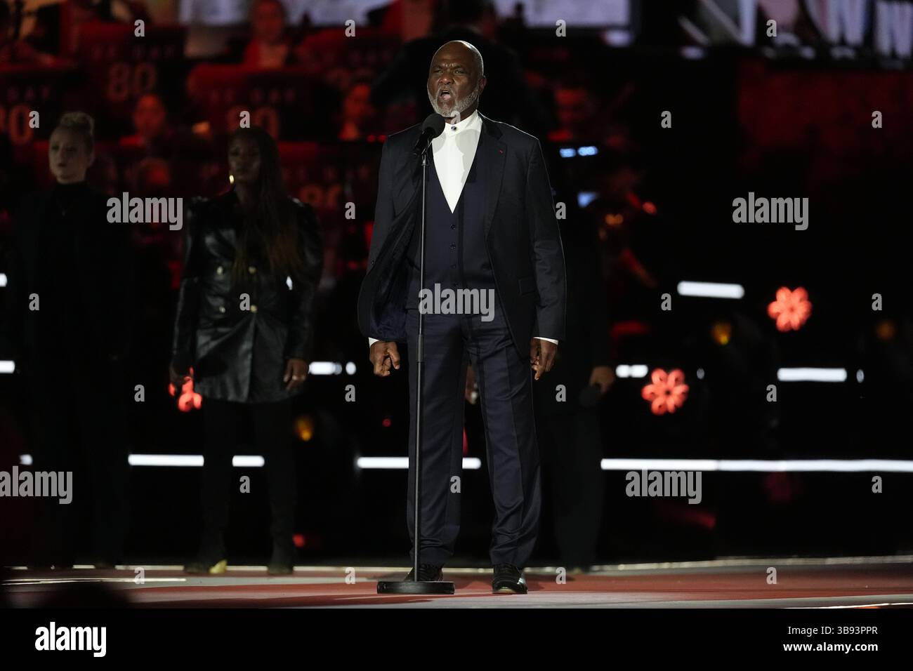 Sir Willard White performing during the concert celebrating the 80th ...