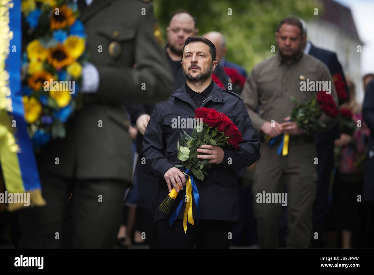Kyiv, Ukraine. 08th May, 2025. Ukrainian President Volodymyr Zelenskyy ...
