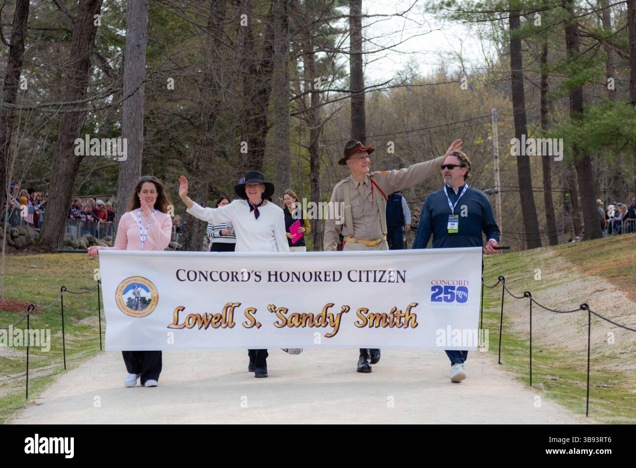 Patriots Day parade and ceremonies celebrating the 250th anniversary of ...