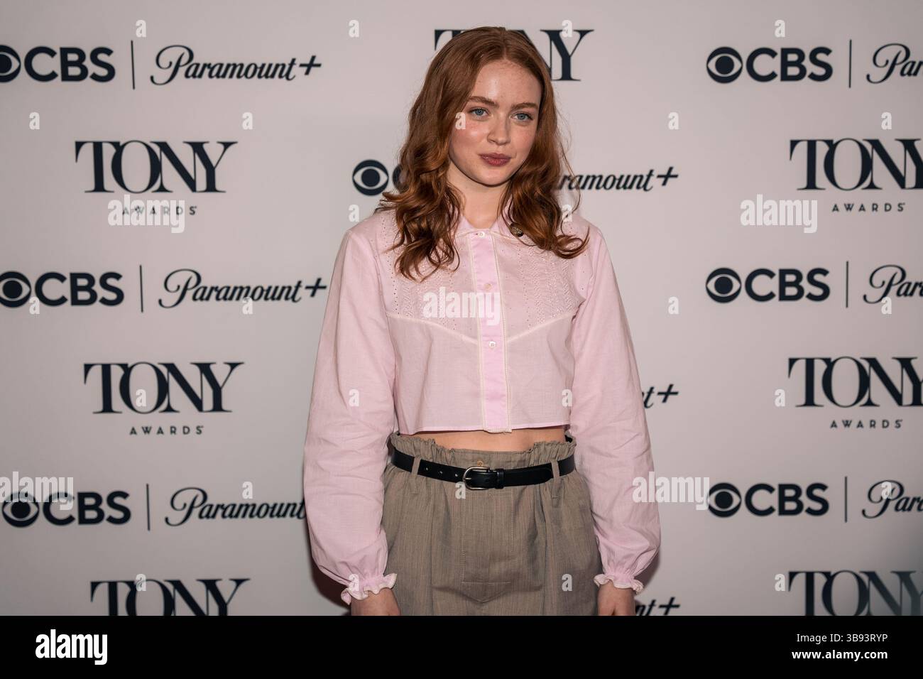New York, United States. 08th May, 2025. Sadie Sink, nominated for Best ...