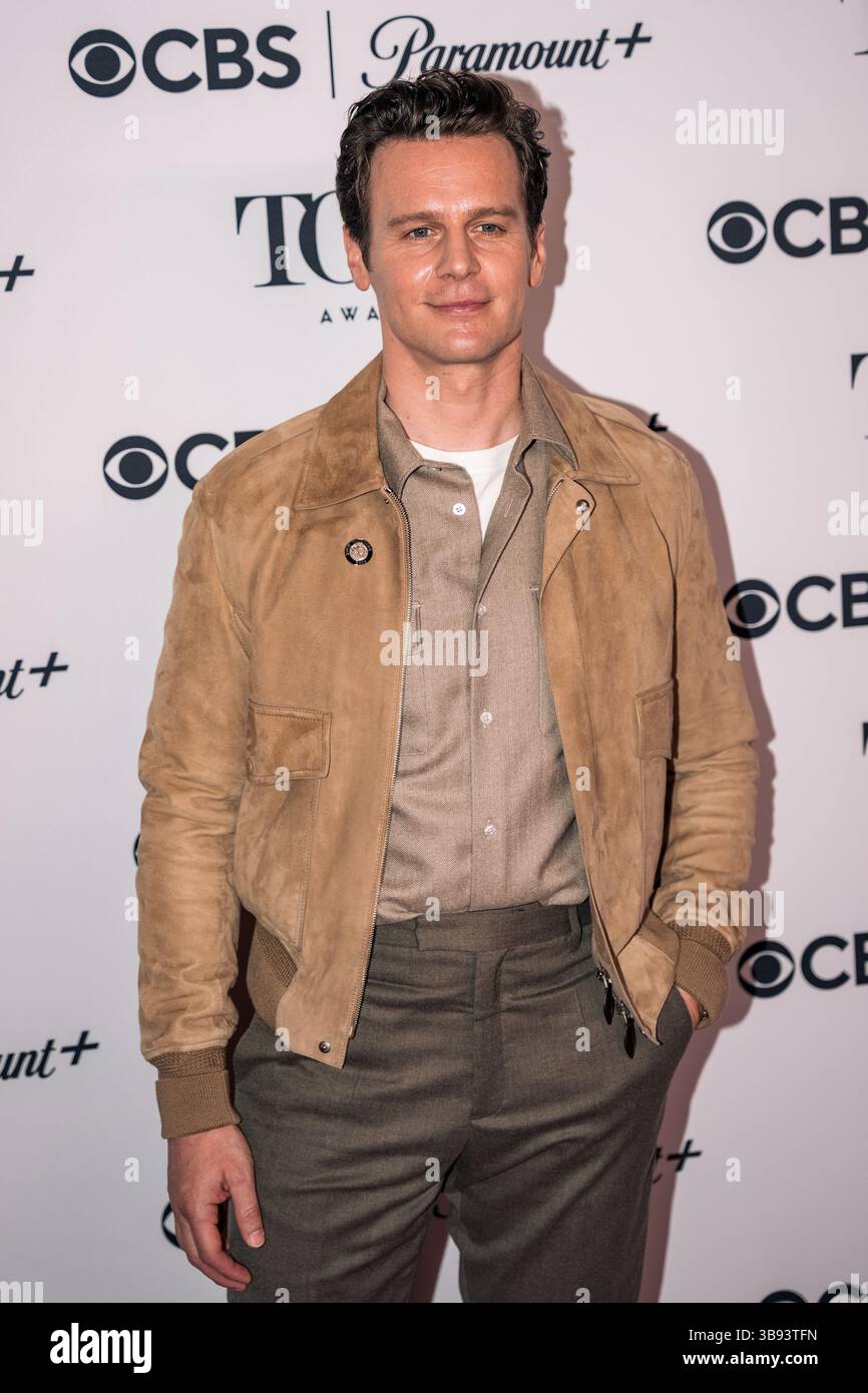 New York, United States. 08th May, 2025. Tony-award winner Jonathan ...