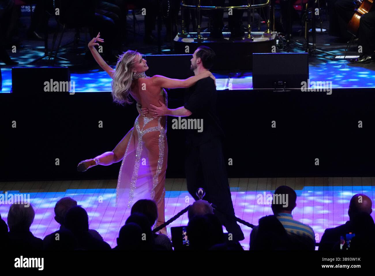 Nadiya Bychkova and James Cutler perform during SSAFA presents VE Day ...