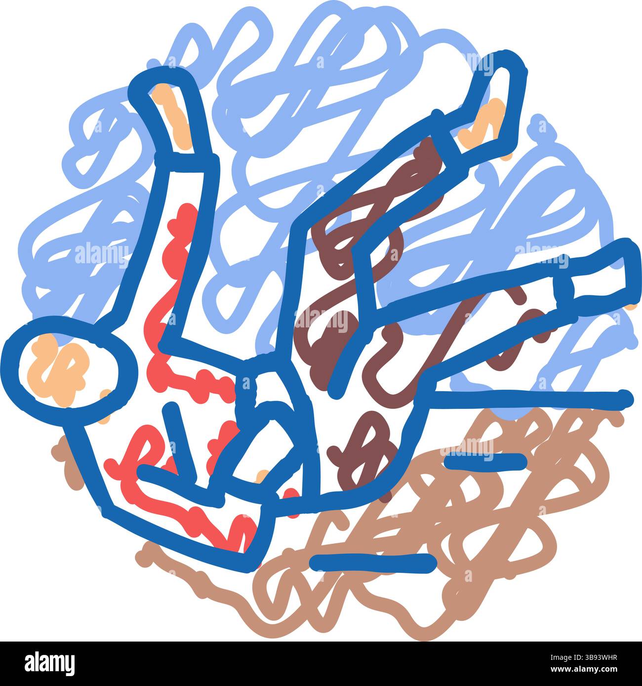 Household trauma Stock Vector Images - Alamy