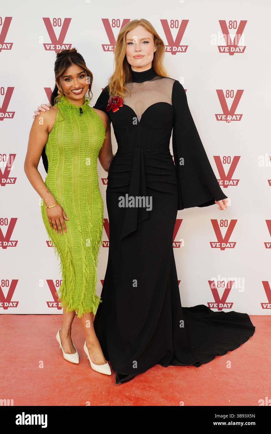 Varada Sethu and Freya Ridings ahead of the concert celebrating the ...