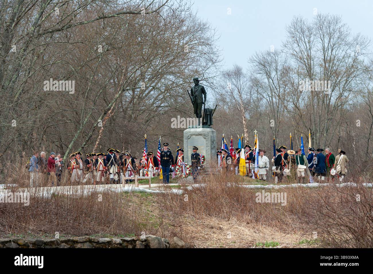 Patriots Day parade and ceremonies celebrating the 250th anniversary of ...