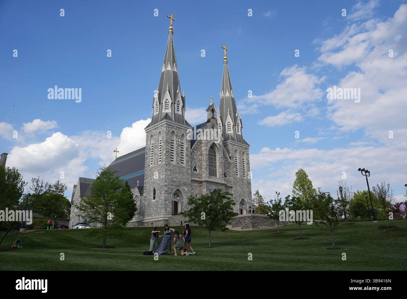 A general view of St. Thomas of Villanova Church on the Villanova ...