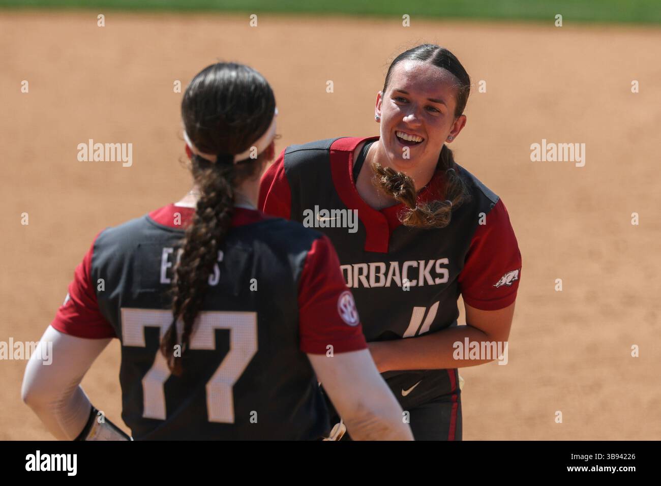 ATHENS, GA - MAY 08: Arkansas starting pitcher/relief pitcher Robyn ...