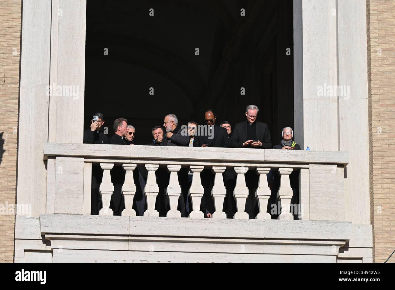 Italy, Rome, Vatican, 080525. On the second day of the conclave, in the ...