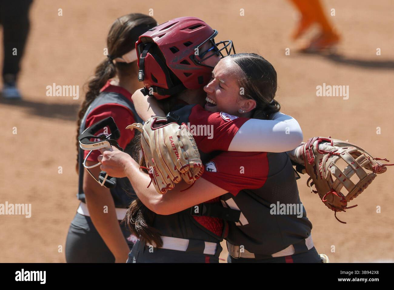 ATHENS, GA - MAY 08: Arkansas starting pitcher/relief pitcher Robyn ...
