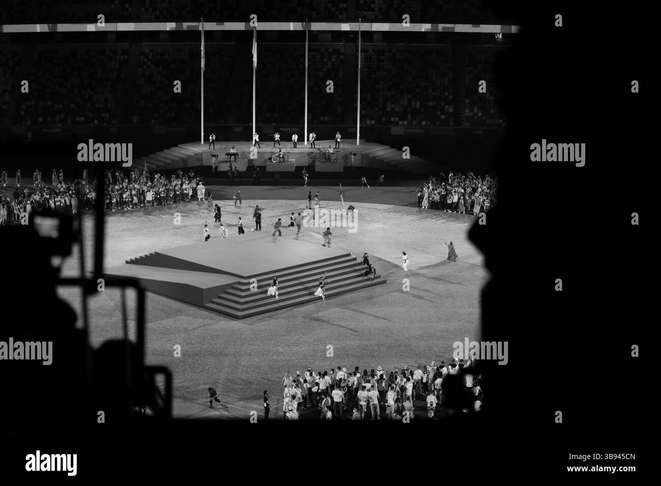 Japan 2020 olympics Black and White Stock Photos & Images - Alamy