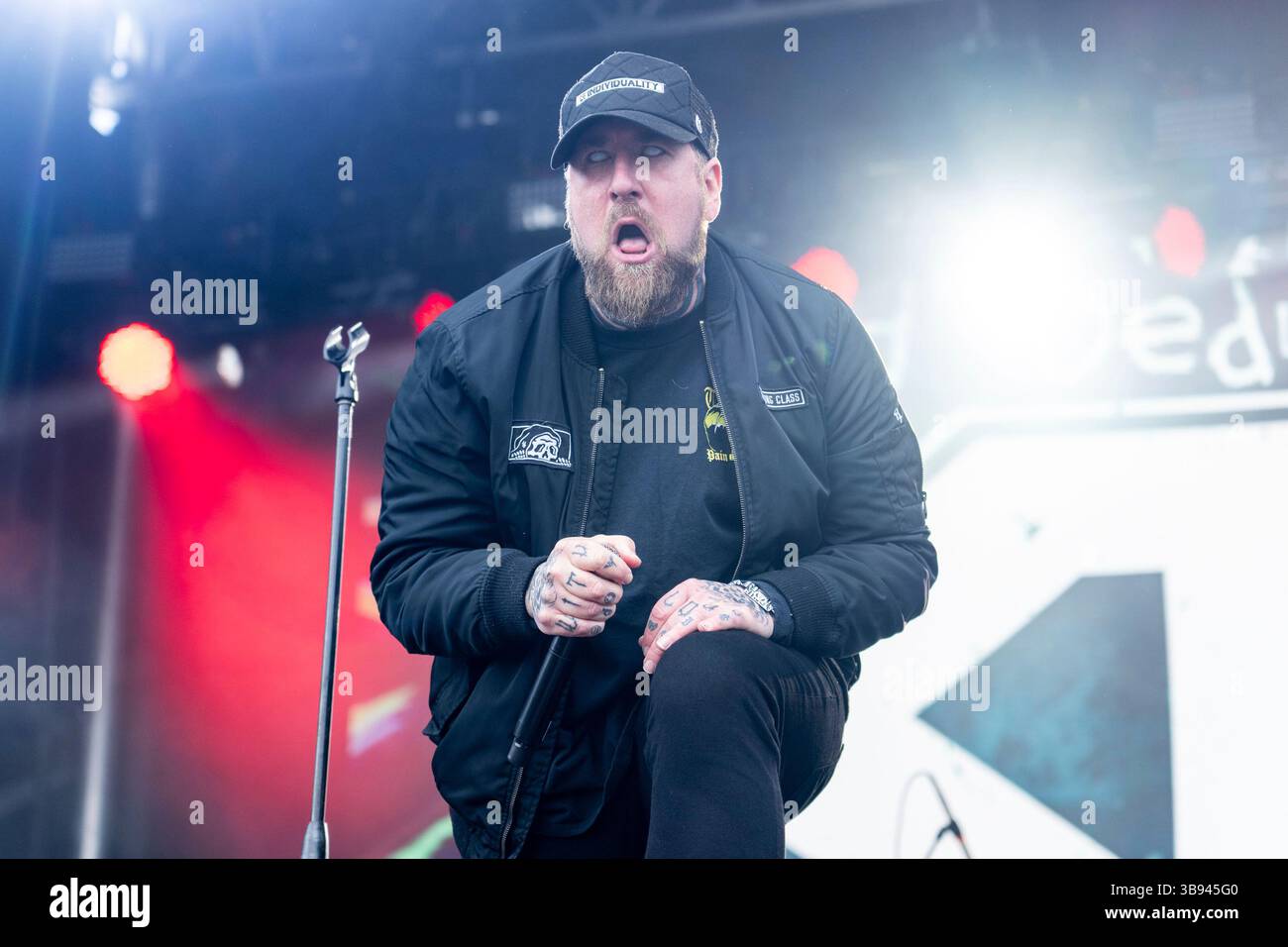 Joe Cotela of DED performs during Sonic Temple Art and Music Festival ...