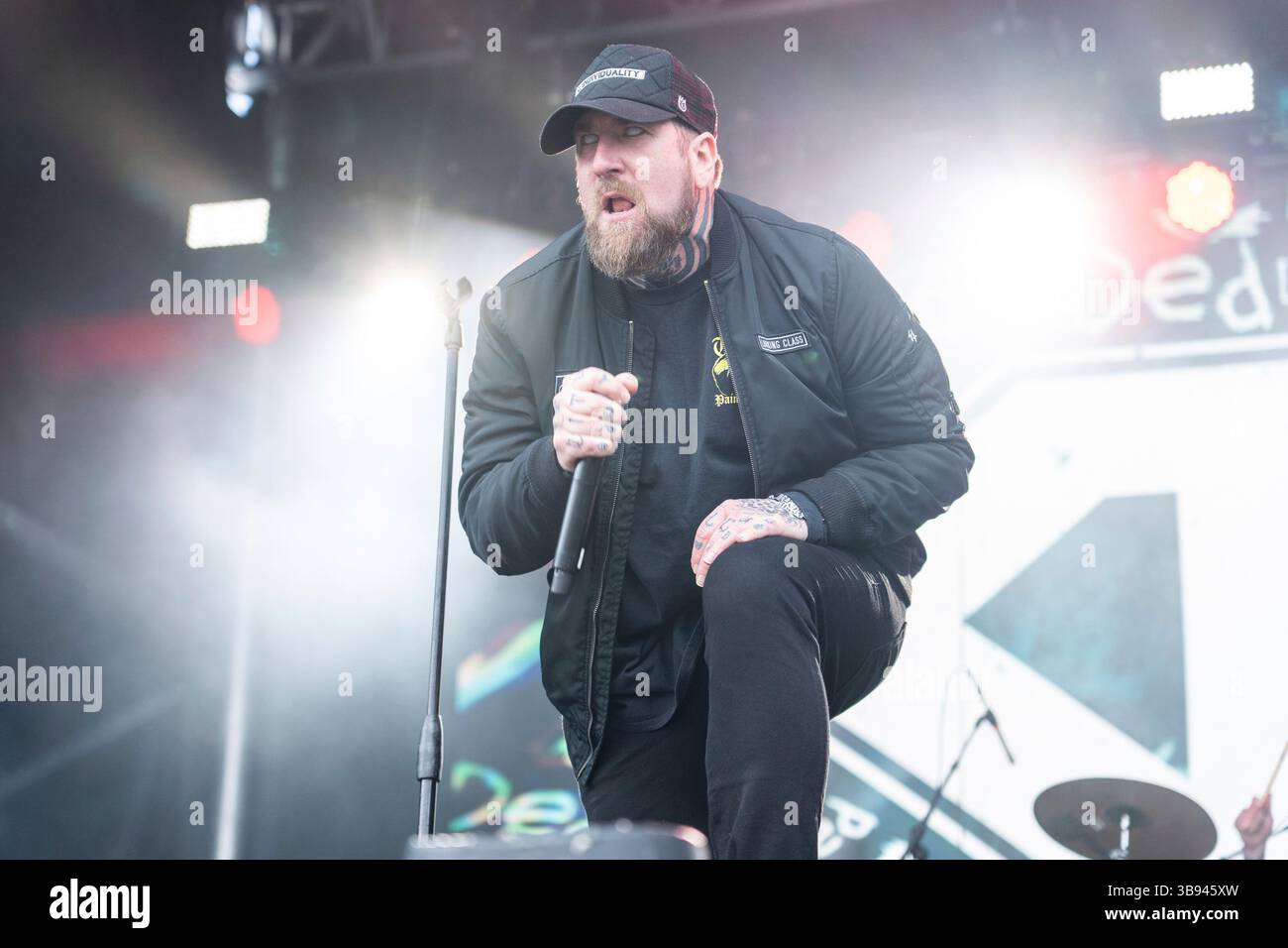 Joe Cotela of DED performs during Sonic Temple Art and Music Festival ...