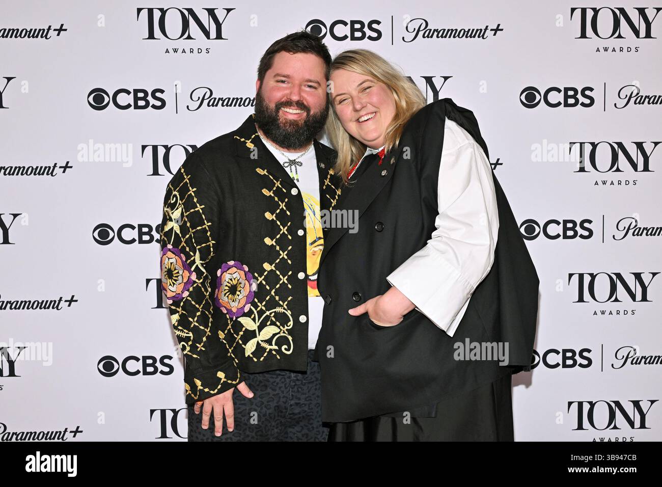 Kip Williams, left, and Marg Horwell attend the 78th Annual Tony Awards ...