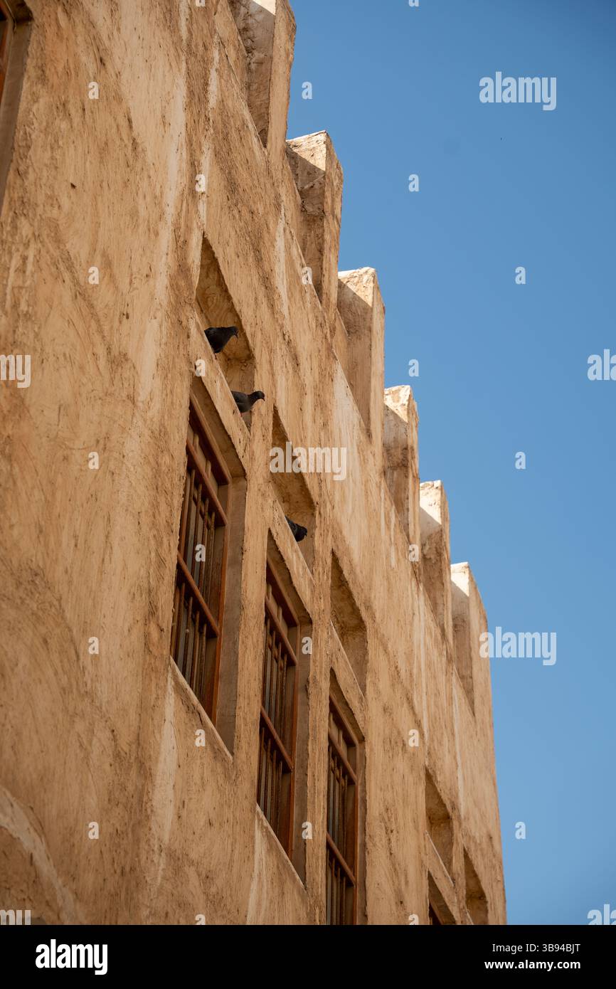 Souq Waqif in Doha, Qatar, is a vibrant and historic market known for ...