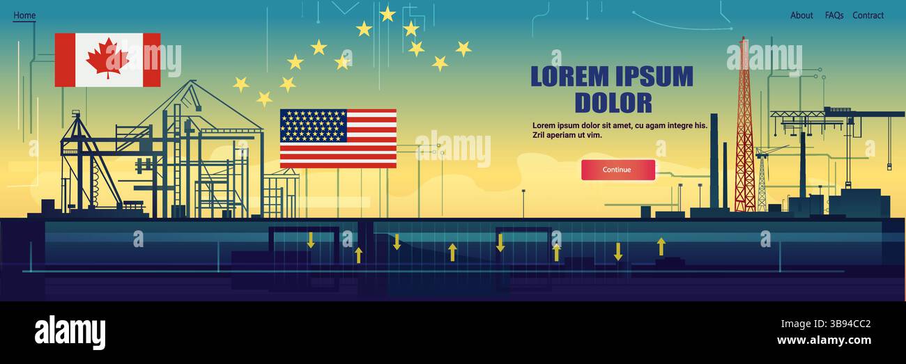 Trade war Canada United States oil industry tariffs war industrial ...