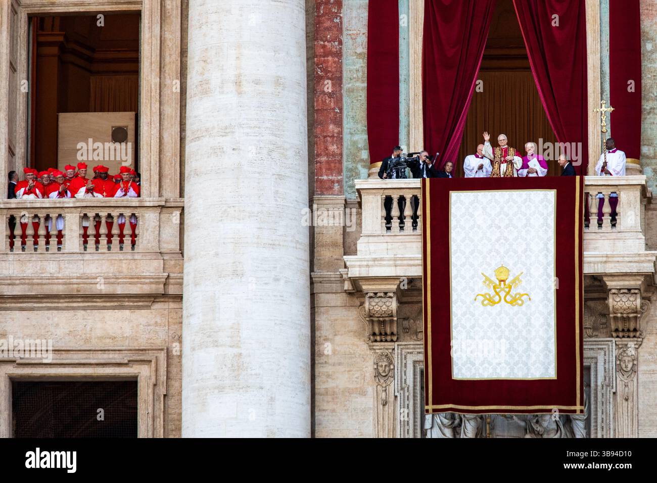 VATICAN CITY – 9 May 2025: Pope Leone XIV, formerly Cardinal Robert ...