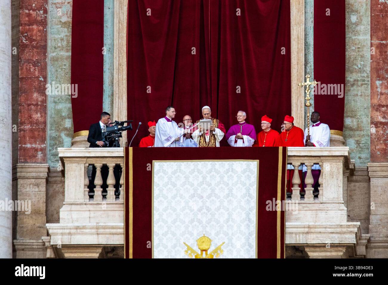 VATICAN CITY – 9 May 2025: Pope Leone XIV, formerly Cardinal Robert ...