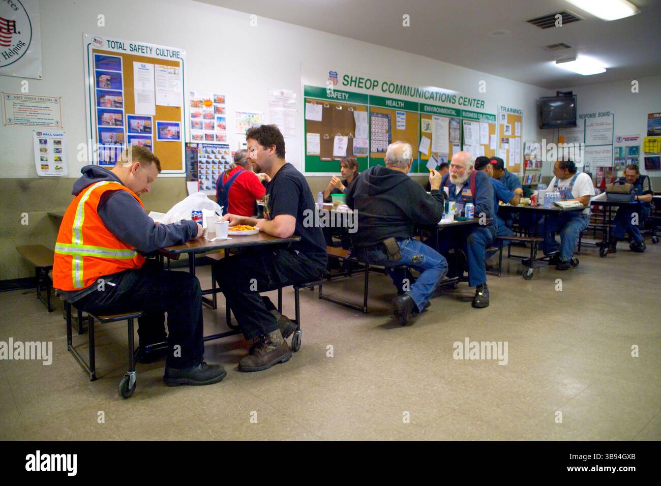 June 19, 2017: Wearing working clothes, railroad maintenance workmen ...
