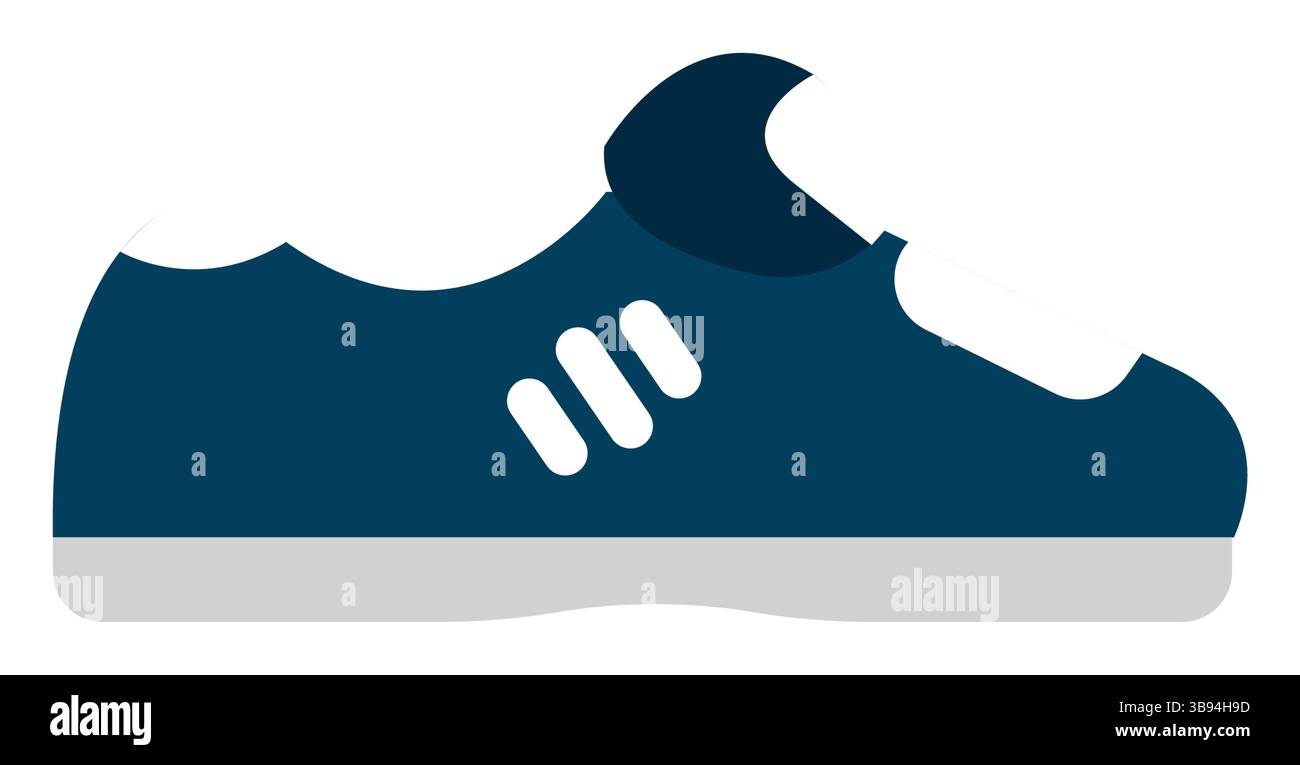 Running sneaker icon. Vector illustration Stock Vector Image & Art - Alamy